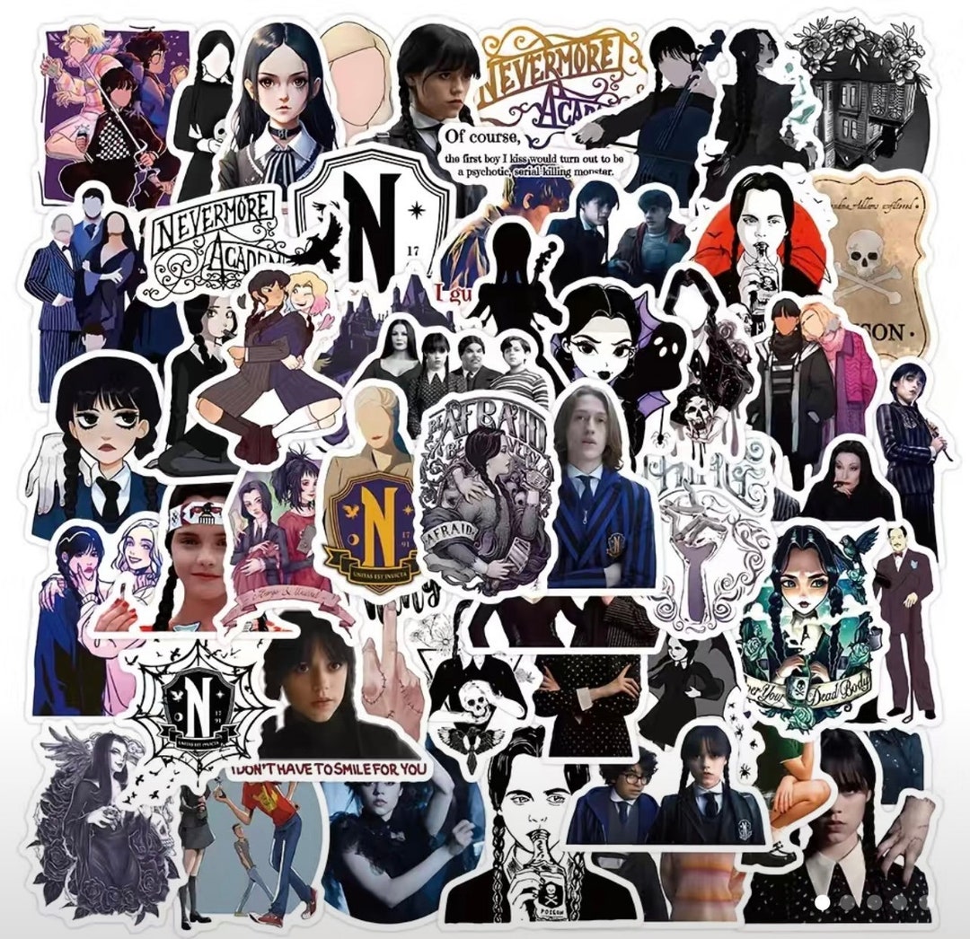 24 Piece Wednesday Stickers Party Favors Party Favor Fillers ...