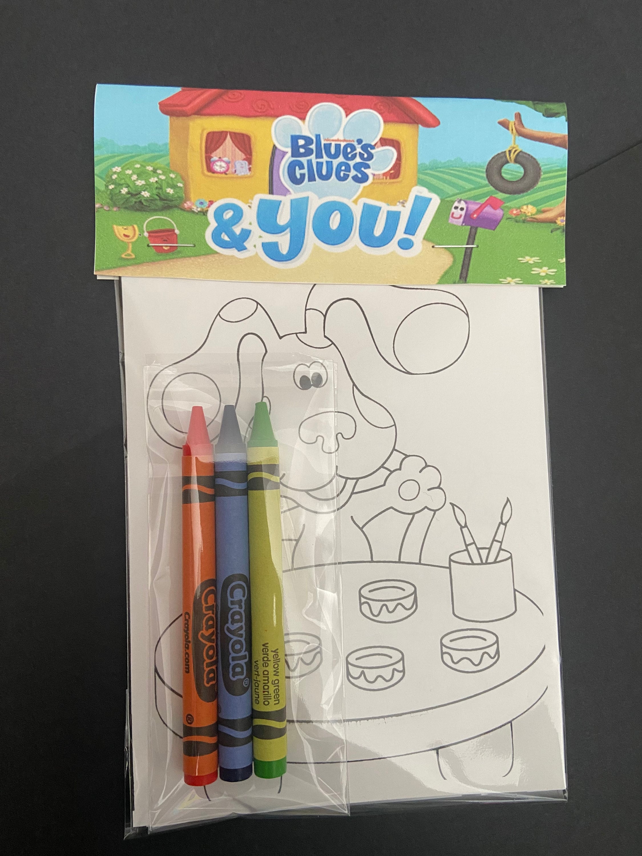 Blues clues coloring sheets coloring books party favors - Etsy Schweiz