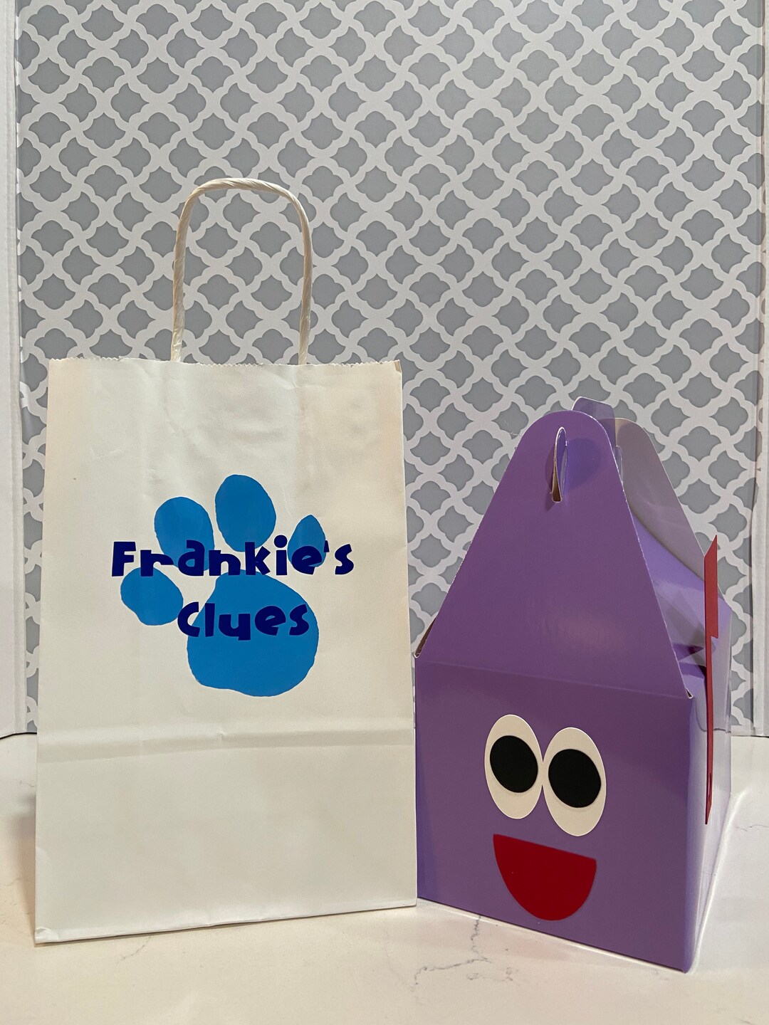 Personalized Blues Clues Party Favor Bags | Blues Clues Mailbox ...