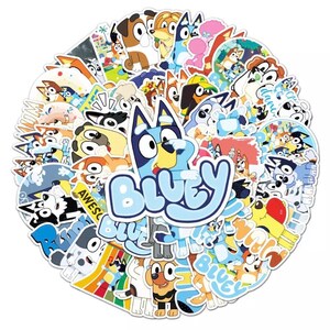 Bluey Stickers - Etsy