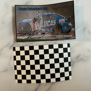 NASCAR Valentine’s Day Cards | Custom | Personalized | Racing | Set of ...
