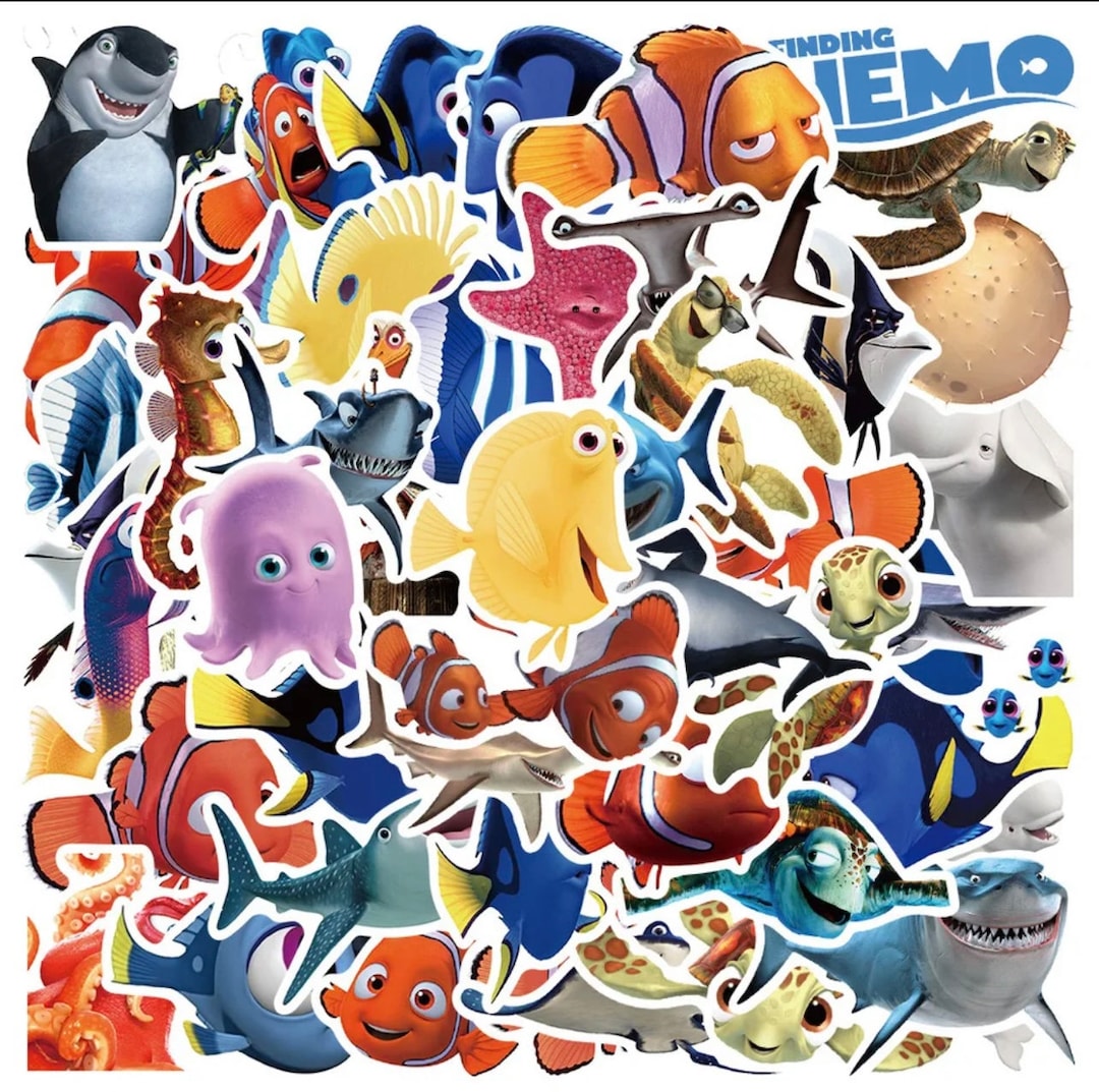24 Piece Finding Nemo Stickers | Party Favors | Party Favor Fillers ...