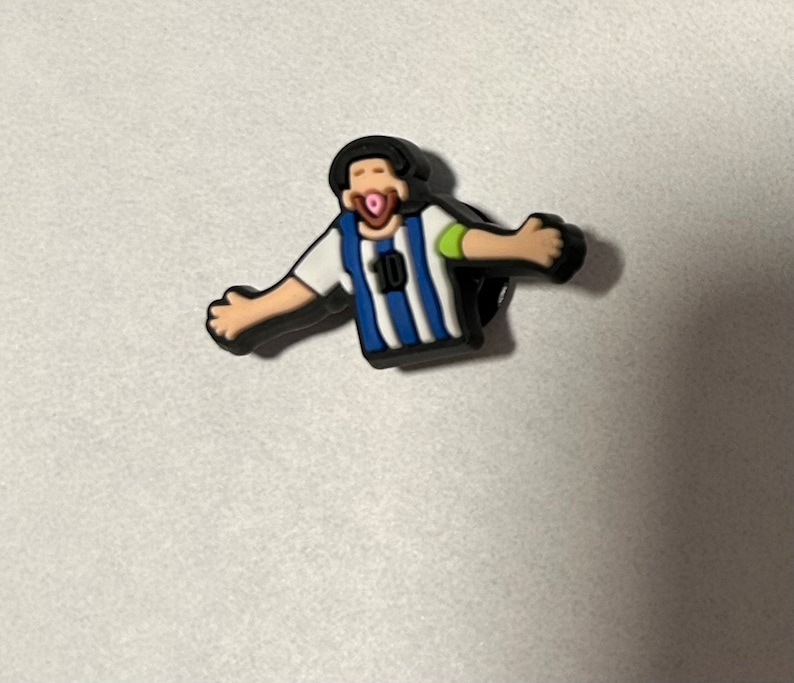 World Cup Shoe Charms Club America Jibbitz Messi Croc - Etsy Israel