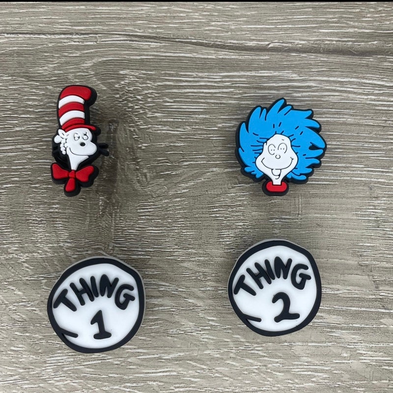 Thing 2 Hair Bow - Etsy