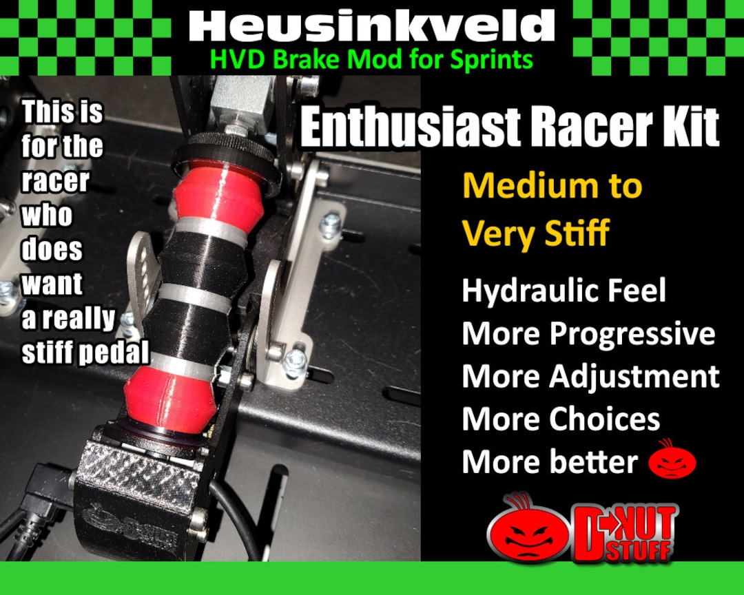 HVD Brake Mod for Heusinkveld Sprints: Enthusiast Racer Kit - Etsy