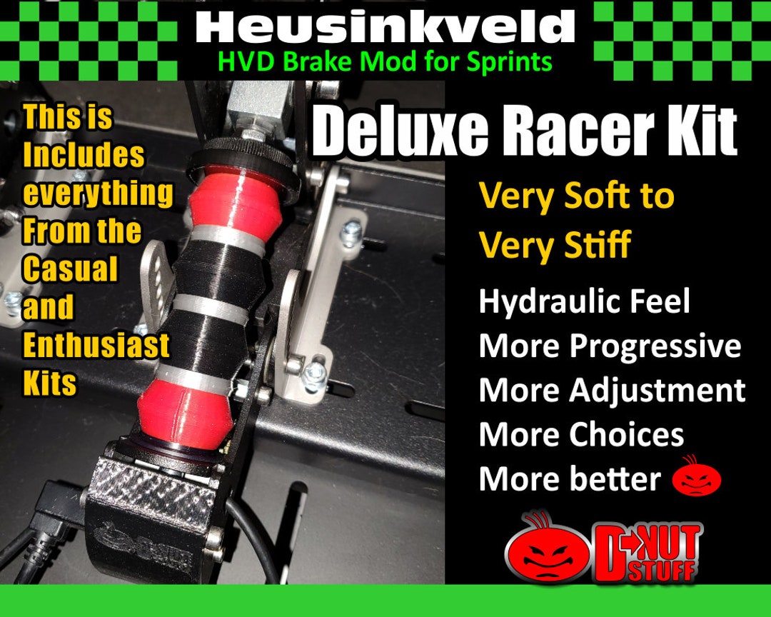 HVD Brake Mod for Heusinkveld Sprints: Deluxe Racer Kit - Etsy
