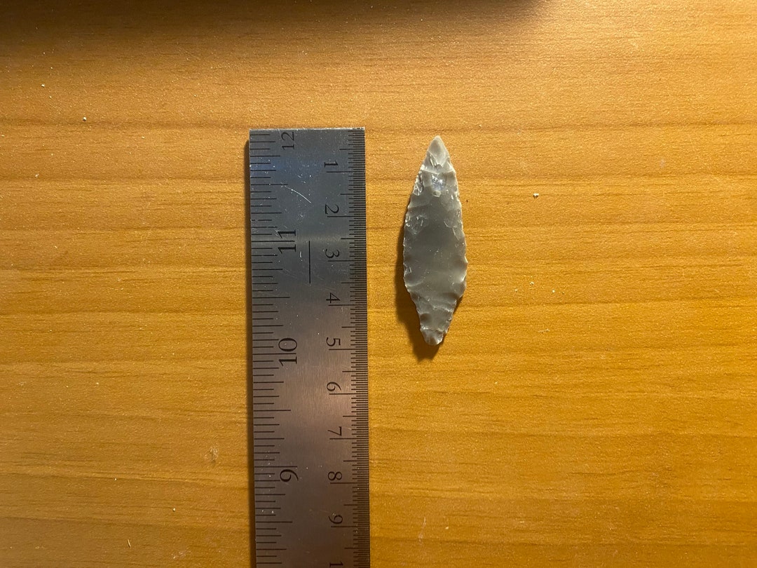 5 Cm Stemmed Georgetown Flint Arrowhead - Etsy