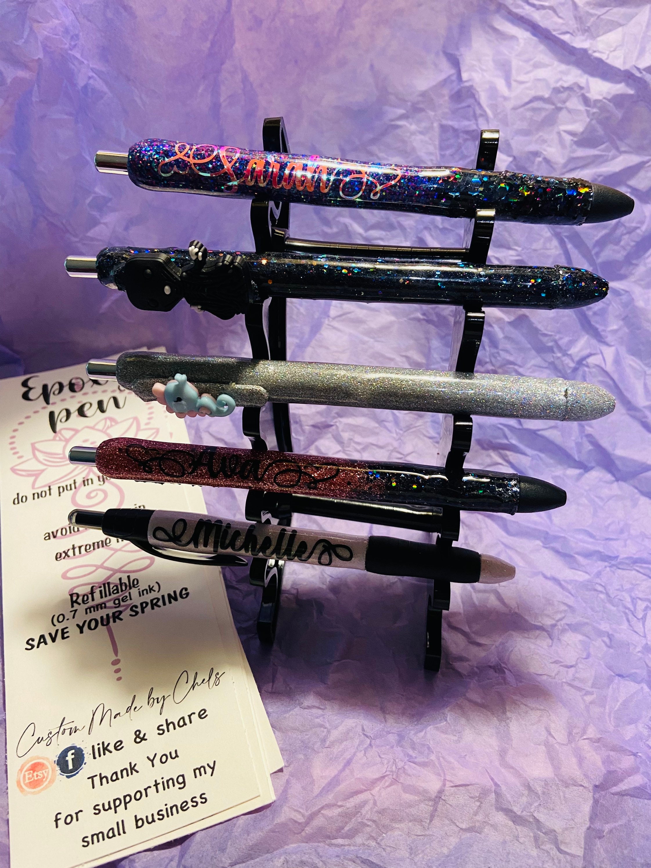 Epoxy Pens - Etsy