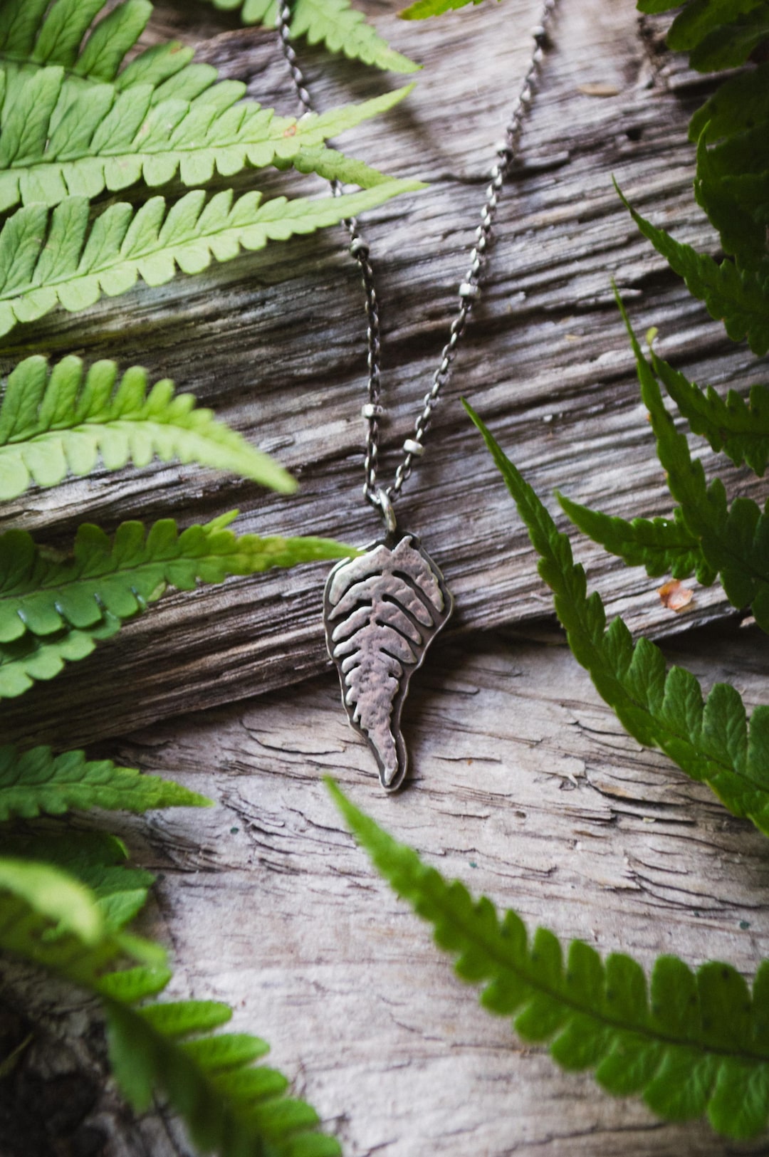 Fern Necklace, Silver Fern Pendant, Handmade Jewelry, Gifts for Her ...
