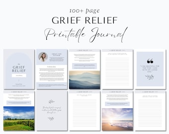 The Grief Relief Journal, Grief Gift, Grief Workbook, Sympathy Gift ...