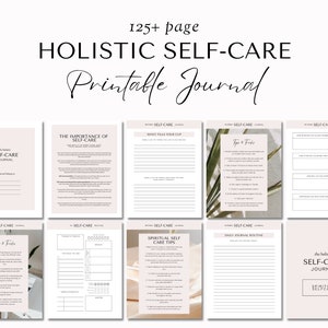 Self Care Template Bundle, Self-care Templates, Self Care Journal, Self ...