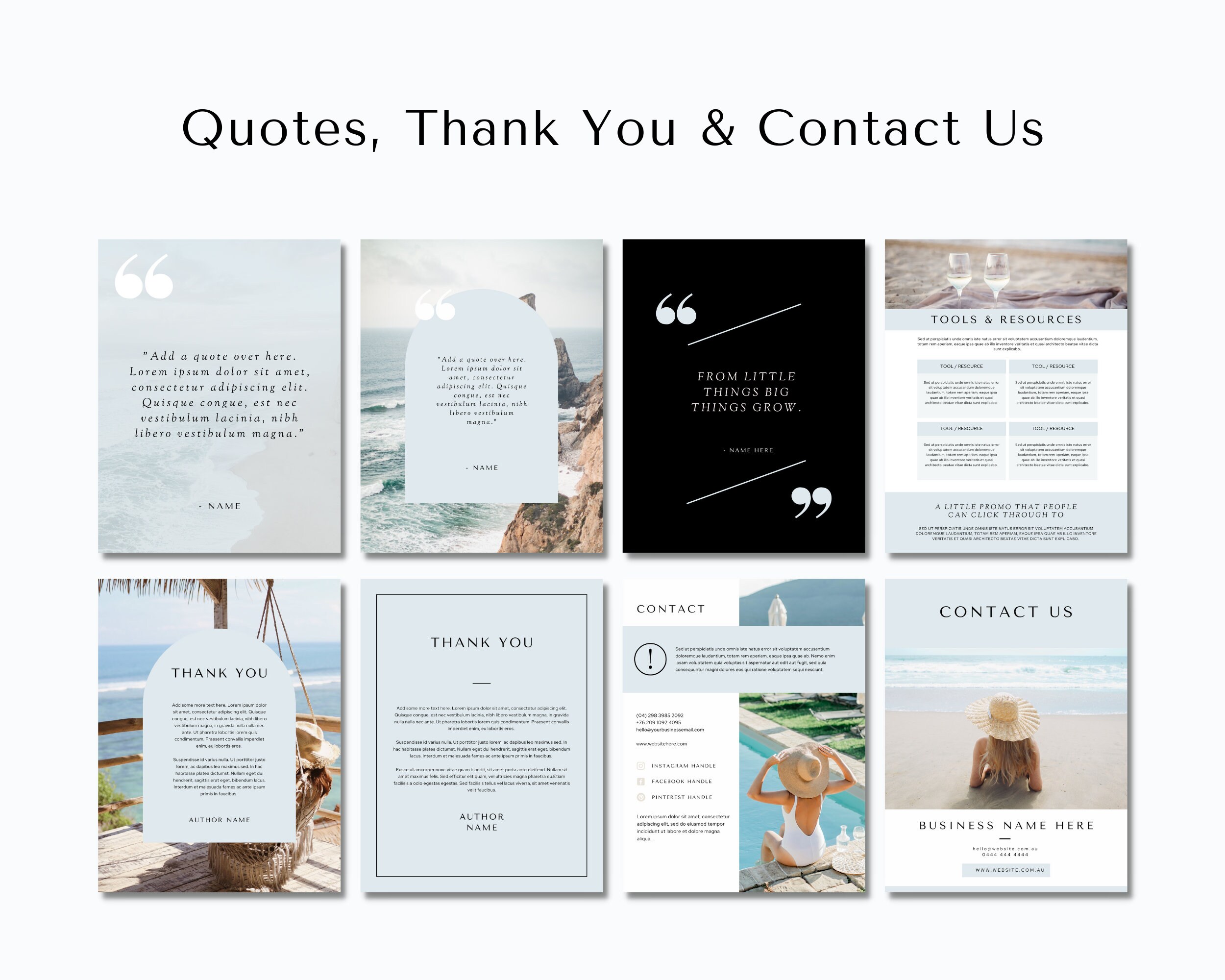 50 Page Ebook Template Canva, Editable Ebook Template, Ebook Digital ...