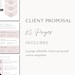 Client Proposal Template, Business Proposal Template, Virtual Assistant ...