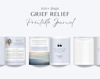 The Grief Relief Journal, Grief Gift, Grief Workbook, Sympathy Gift ...