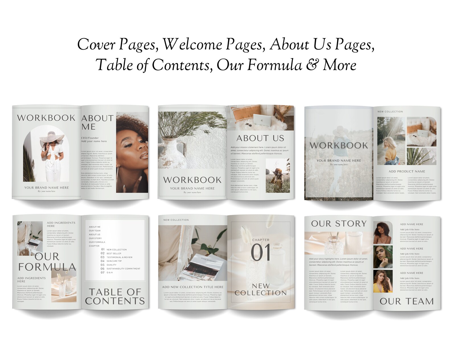 Ebook Template Canva, Ebook Mockup, Ebook Cover, Ebook for Wellness ...