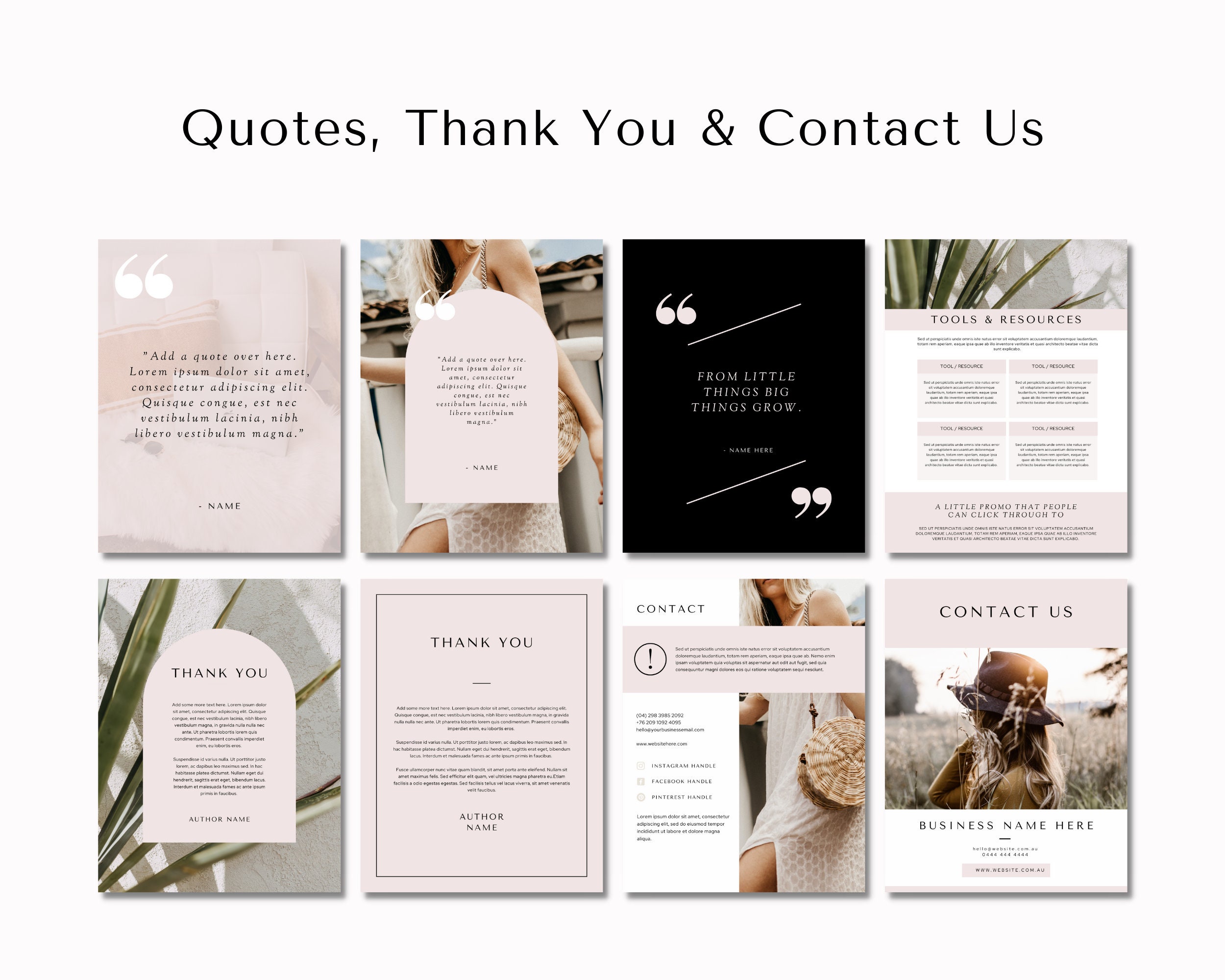 Ebook Template Canva, Editable Ebook Template, Ebook Digital Download ...