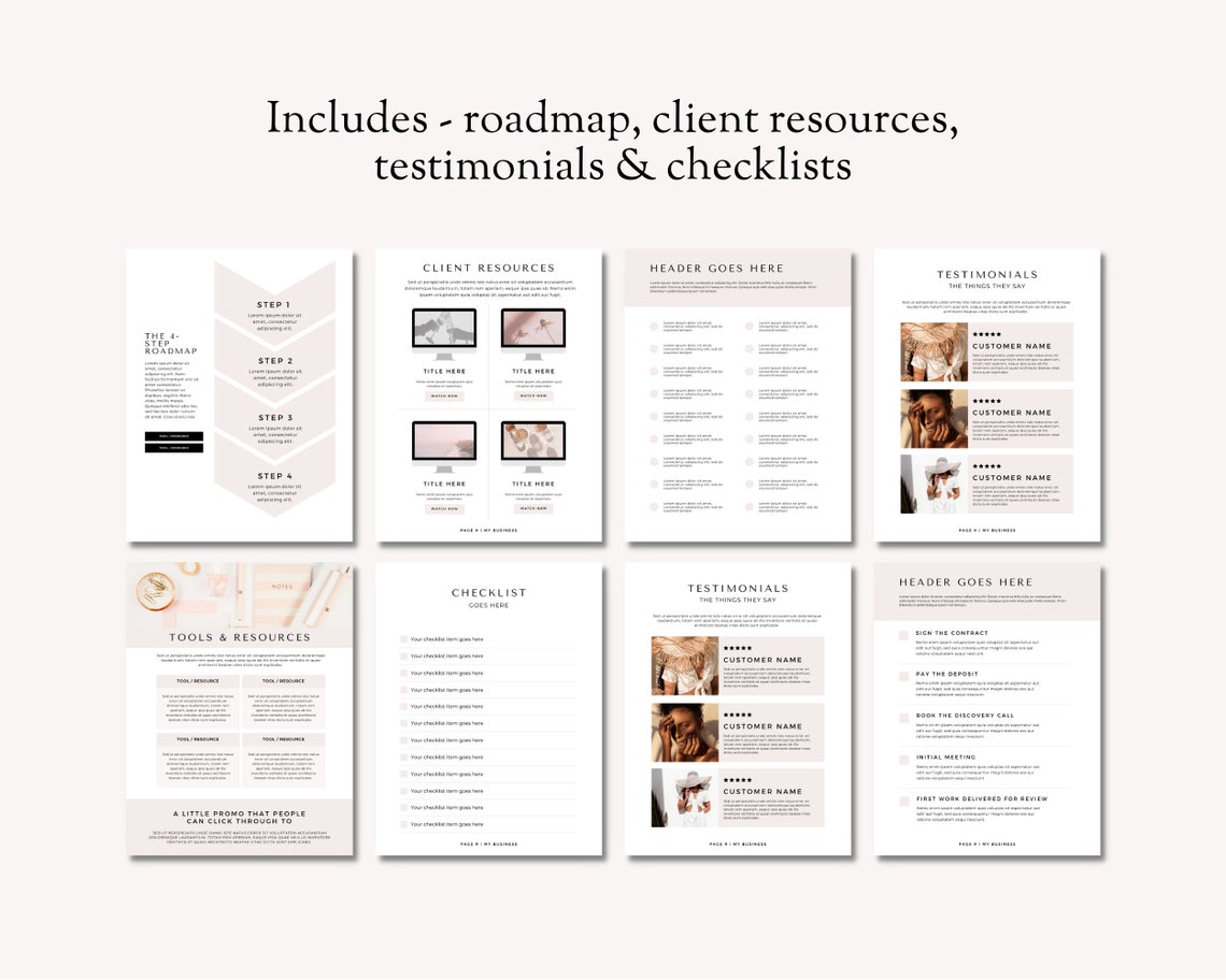 Virtual Assistant Welcome Packet, Client Welcome Pack Template, New ...