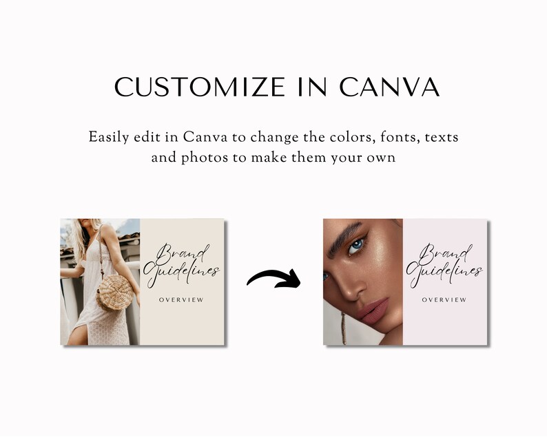 Brand Guidelines Branding Guidelines Canva Branding - Etsy