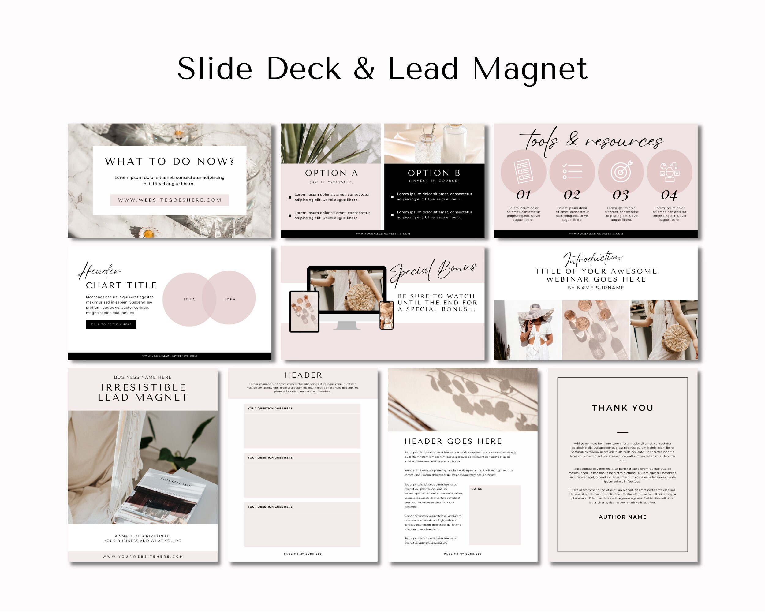 Network Marketing Bundle, MLM Canva Templates, MLM Business Planner ...