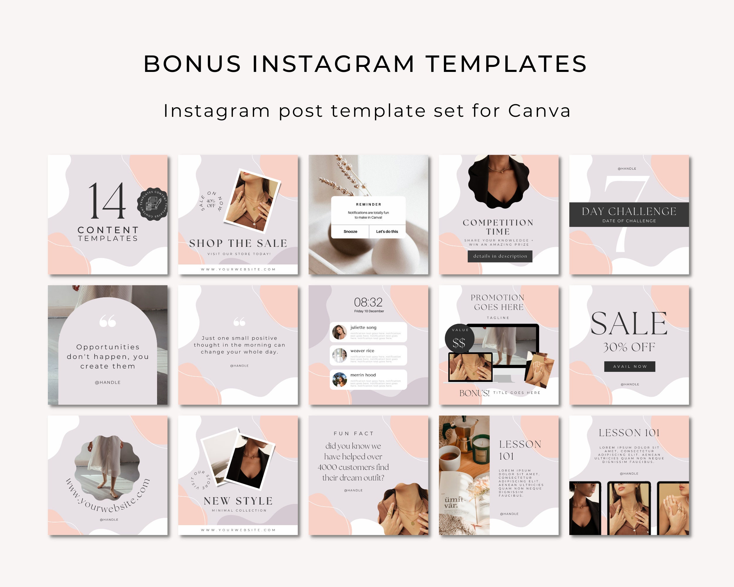 Social Media Planner Spreadsheet, Content Calendar, Instagram Planner ...
