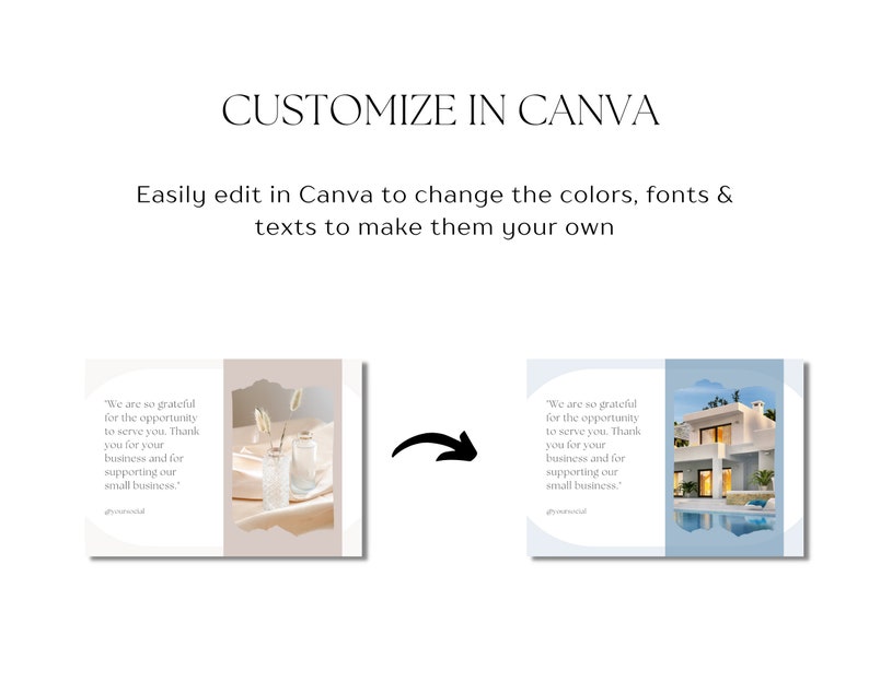 Small Business Canva Template Bundle Small Business - Etsy