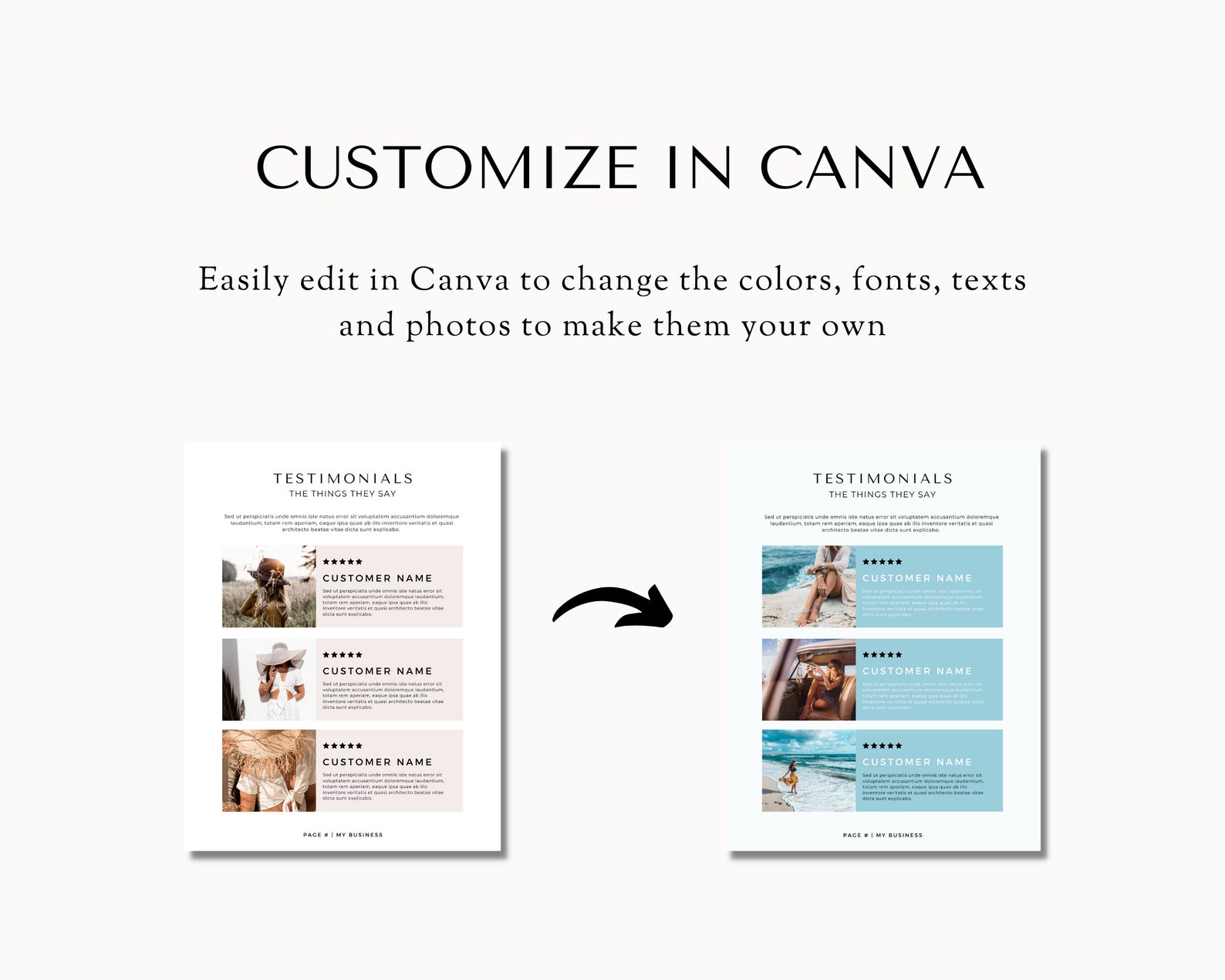 Editable Workbook Template, Canva Online Course Workbook, Ebook ...