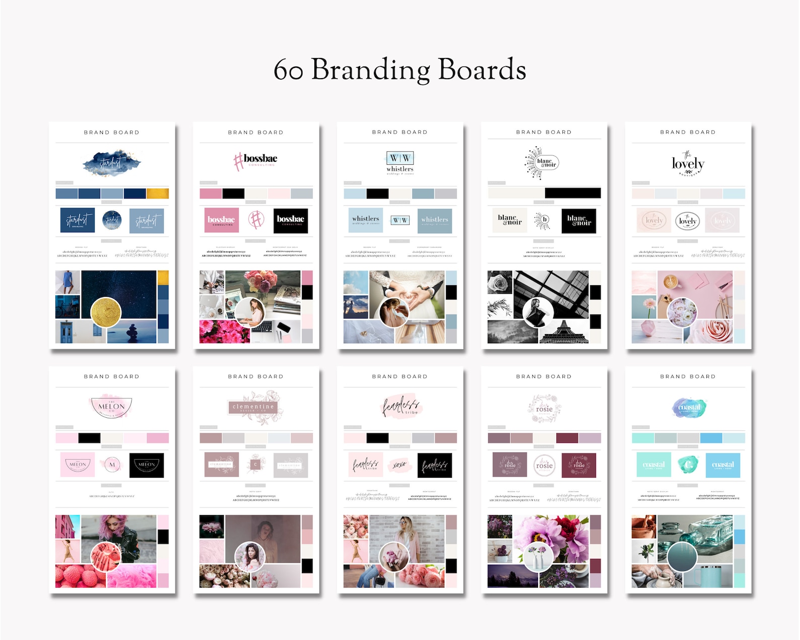 DIY Branding Package Template, Logo Kit, Business Branding Template ...