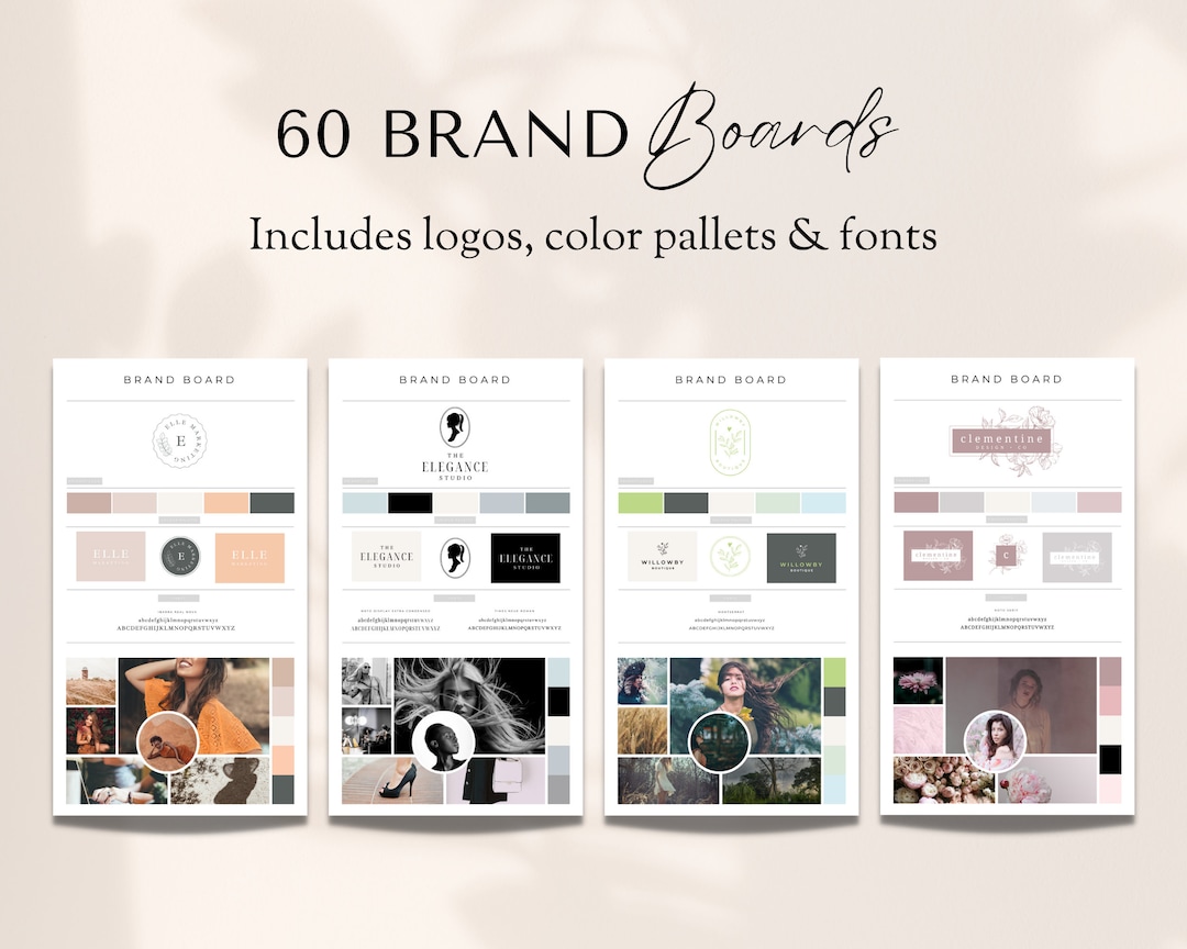 Pre Made Logo, Canva Logo Template, DIY Logo Design, Logo Kit, Editable ...