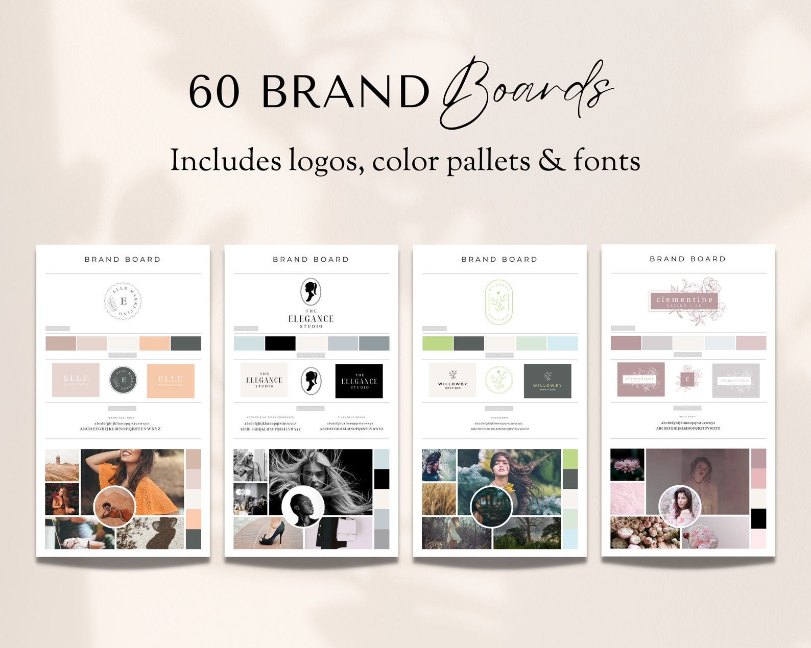 Pre Made Logo, Canva Logo Template, DIY Logo Design, Logo Kit, Editable ...