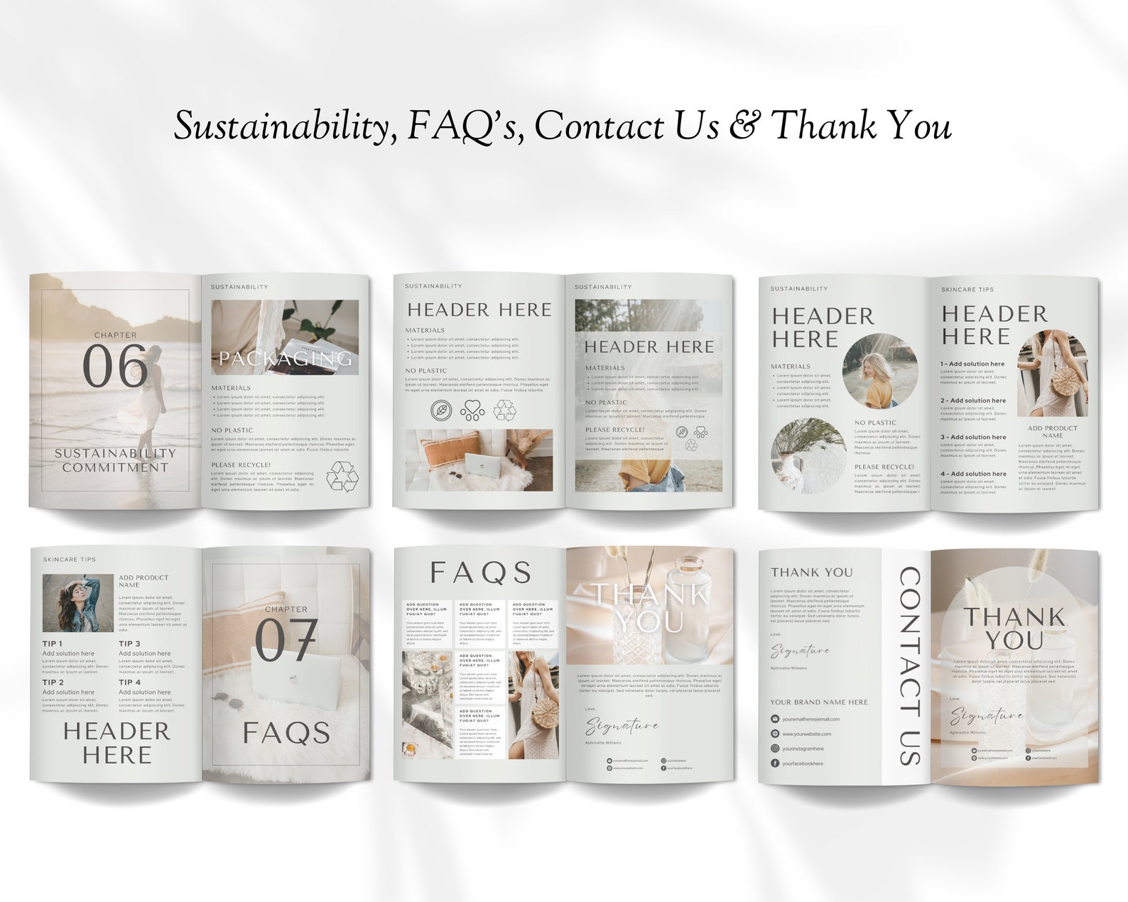 Ebook Template Canva, Ebook Mockup, Ebook Cover, Ebook for Wellness ...