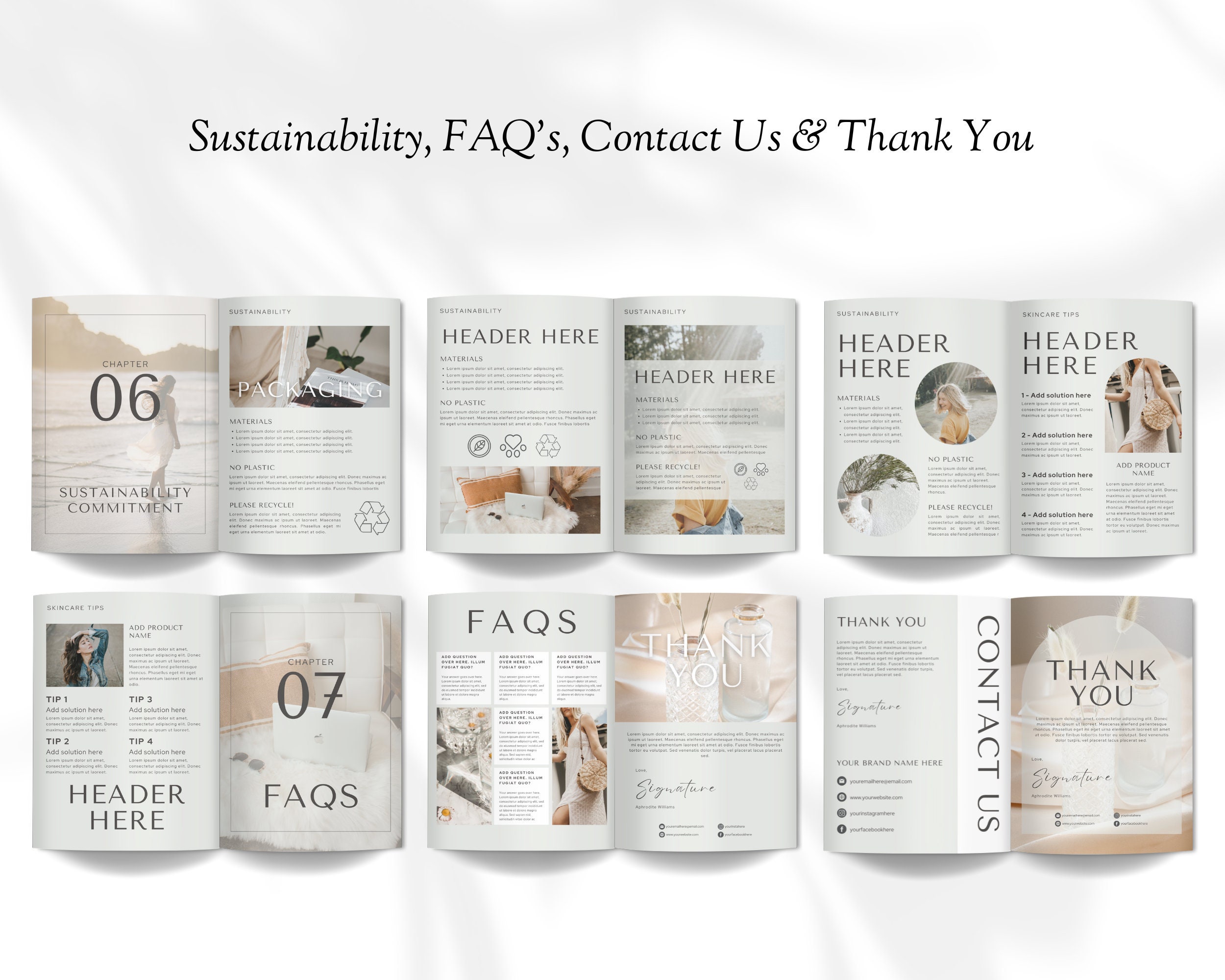 Ebook Template Canva, Ebook Mockup, Ebook Cover, Ebook for Wellness ...