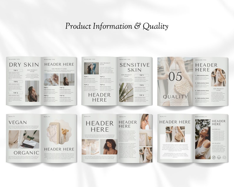 Ebook Template Canva, Ebook Mockup, Ebook Cover, Ebook for Wellness ...