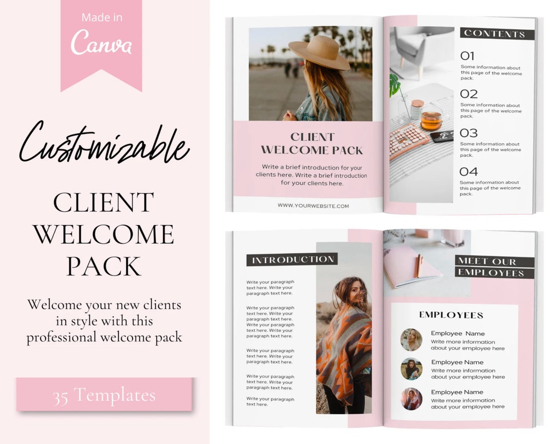 Client Welcome Pack, New Client Onboarding Pack, New Client Welcome ...