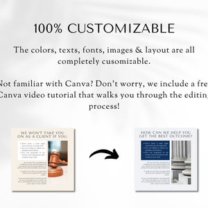 Law Firm Social Media Templates, Lawyer Facebook Post, Attorney ...