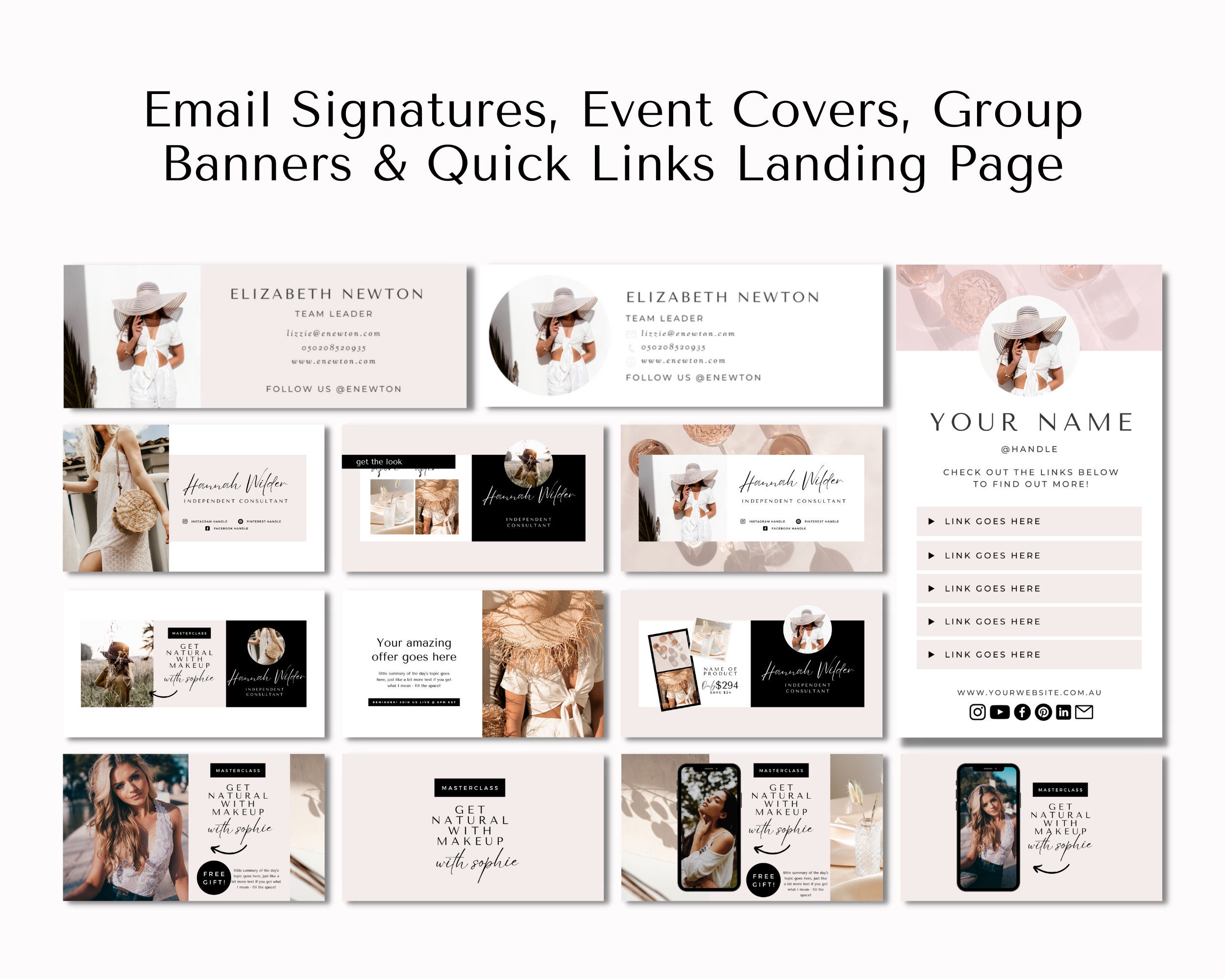 Network Marketing Bundle, MLM Canva Templates, MLM Business Planner ...
