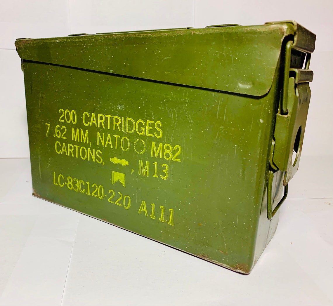 Collectable Nato 7.62mm m82 m13 Ammo box | Etsy