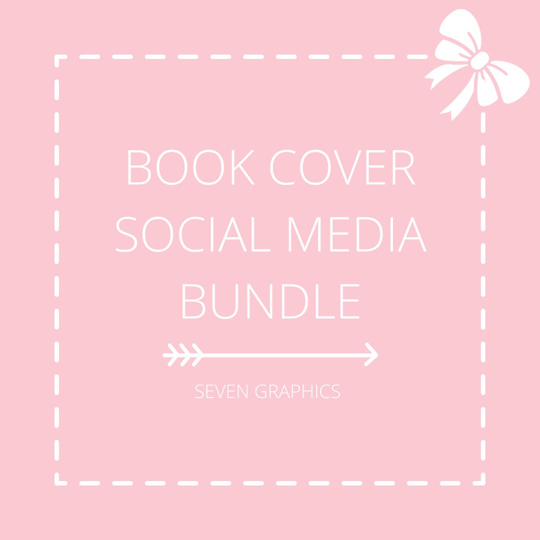 Book Cover Social Media Promotion and Marketing Add-on Design Bundle - Etsy