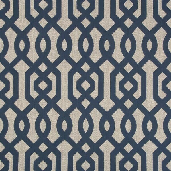Blue Lattice Fabric - Etsy