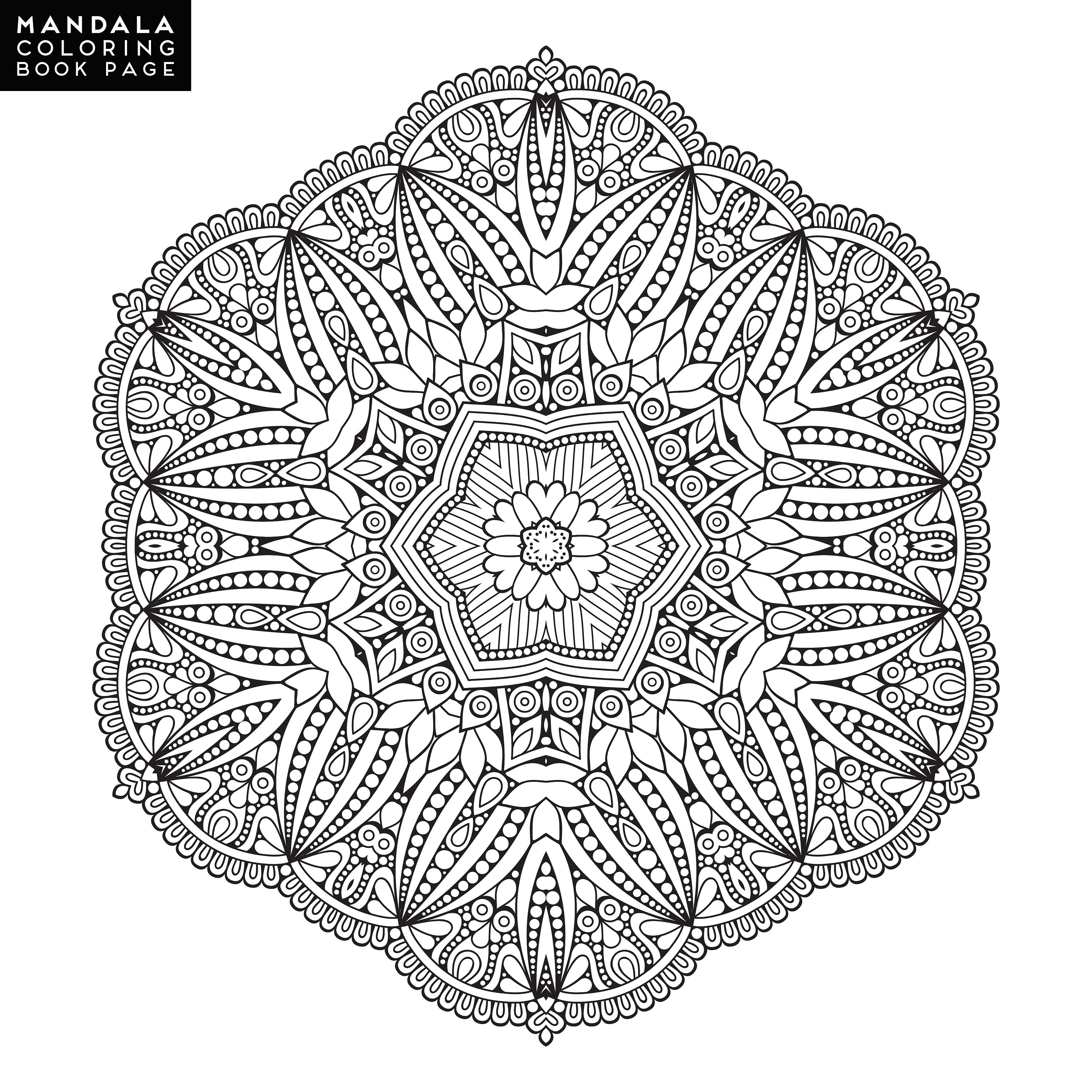 Mandala And Geometric Coloring Pages Teens Printable