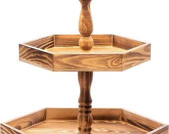 Two Tier Food Stand - Etsy