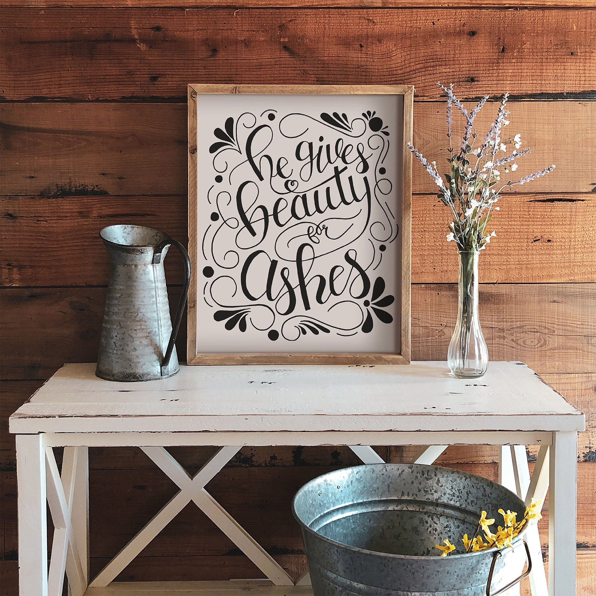 Christian Wall Art / Bible Verse Home Decor / Scripture Printable Gifts ...