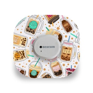 Bubble Tea Patch for Freestyle Libre, Dexcom G6, Omnipod, & Medtronic ...