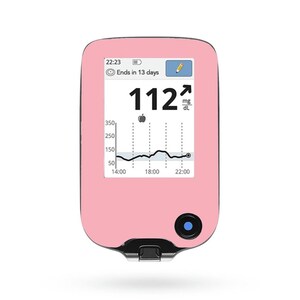Pastel Red Sticker for Diabetes Devices - Etsy