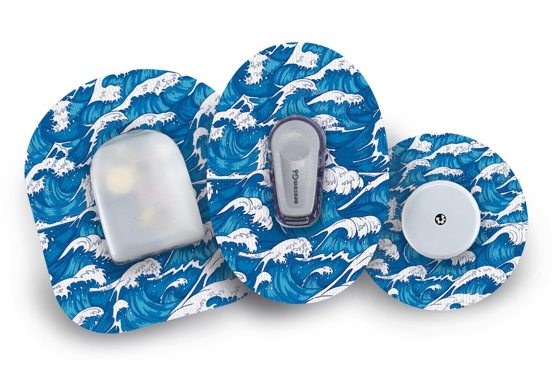 Waves Patch for Freestyle Libre, Dexcom G6, Omnipod, & Medtronic Cgms ...