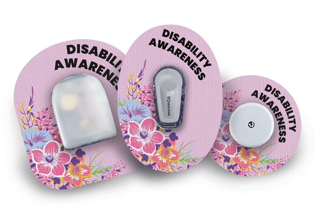 Disability Awareness Patch for Freestyle Libre, Dexcom G6, Omnipod ...
