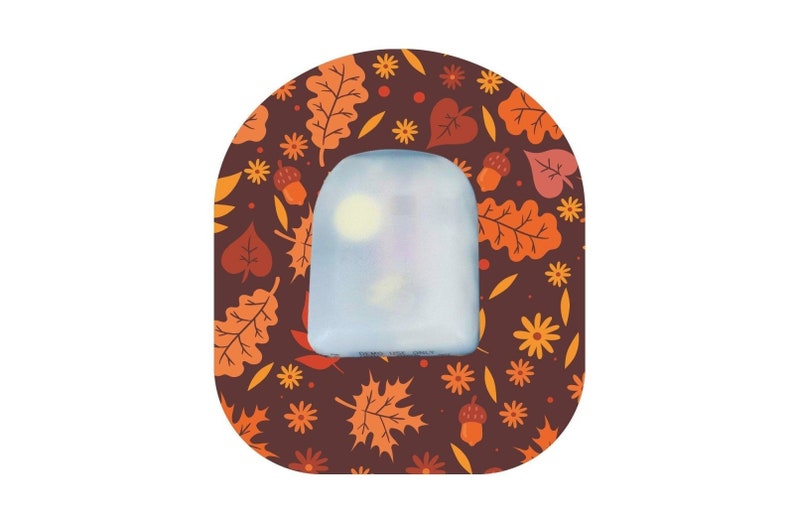 Autumn Leaves Patch for Freestyle Libre Dexcom G6 Omnipod & - Etsy