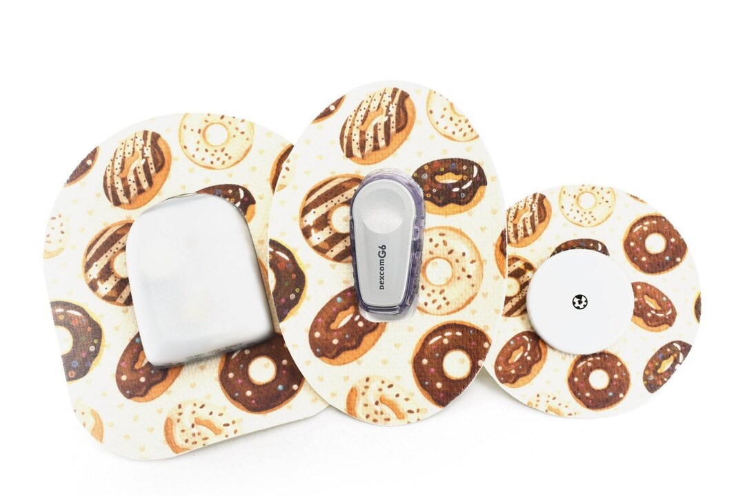 Chocolate Donuts Patch for Freestyle Libre, Dexcom G6, Omnipod ...