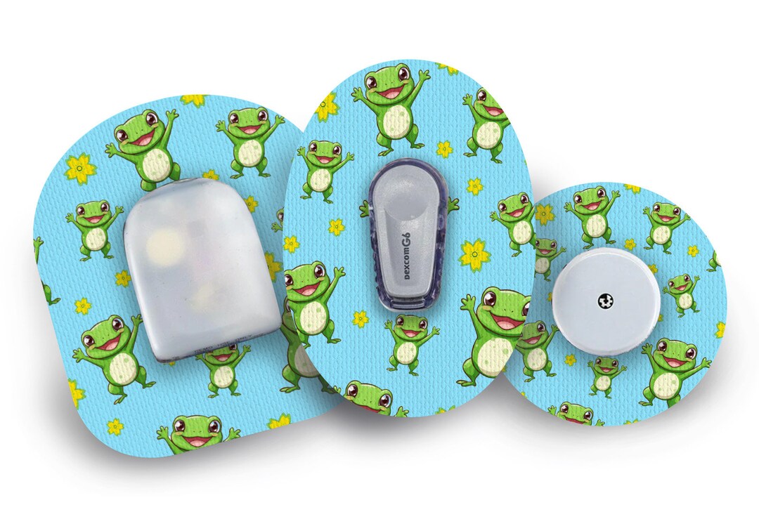 Freddy the Frog Patch for Freestyle Libre, Dexcom G6, Omnipod ...