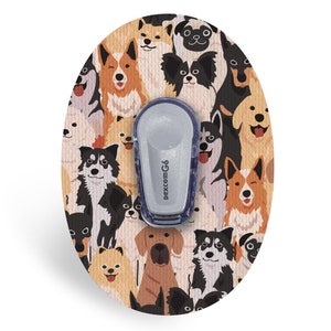 Happy Dogs Patch for Freestyle Libre, Dexcom G6, Omnipod, & Medtronic ...