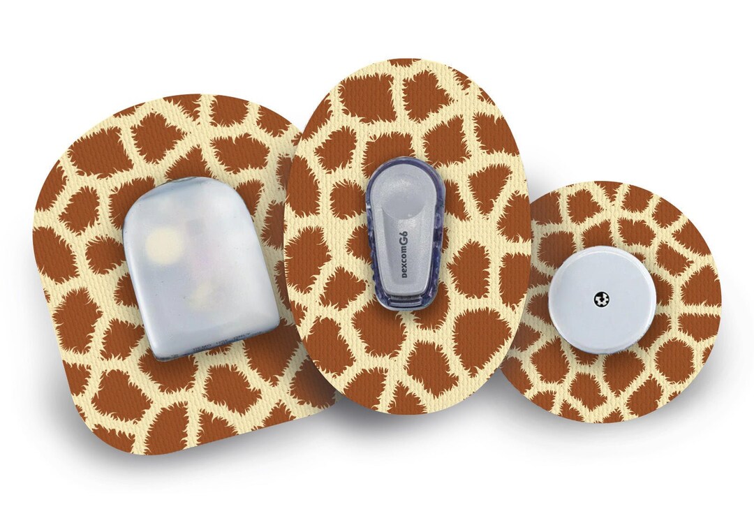 Giraffe Patch for Freestyle Libre, Dexcom G6, Omnipod, & Medtronic Cgms ...